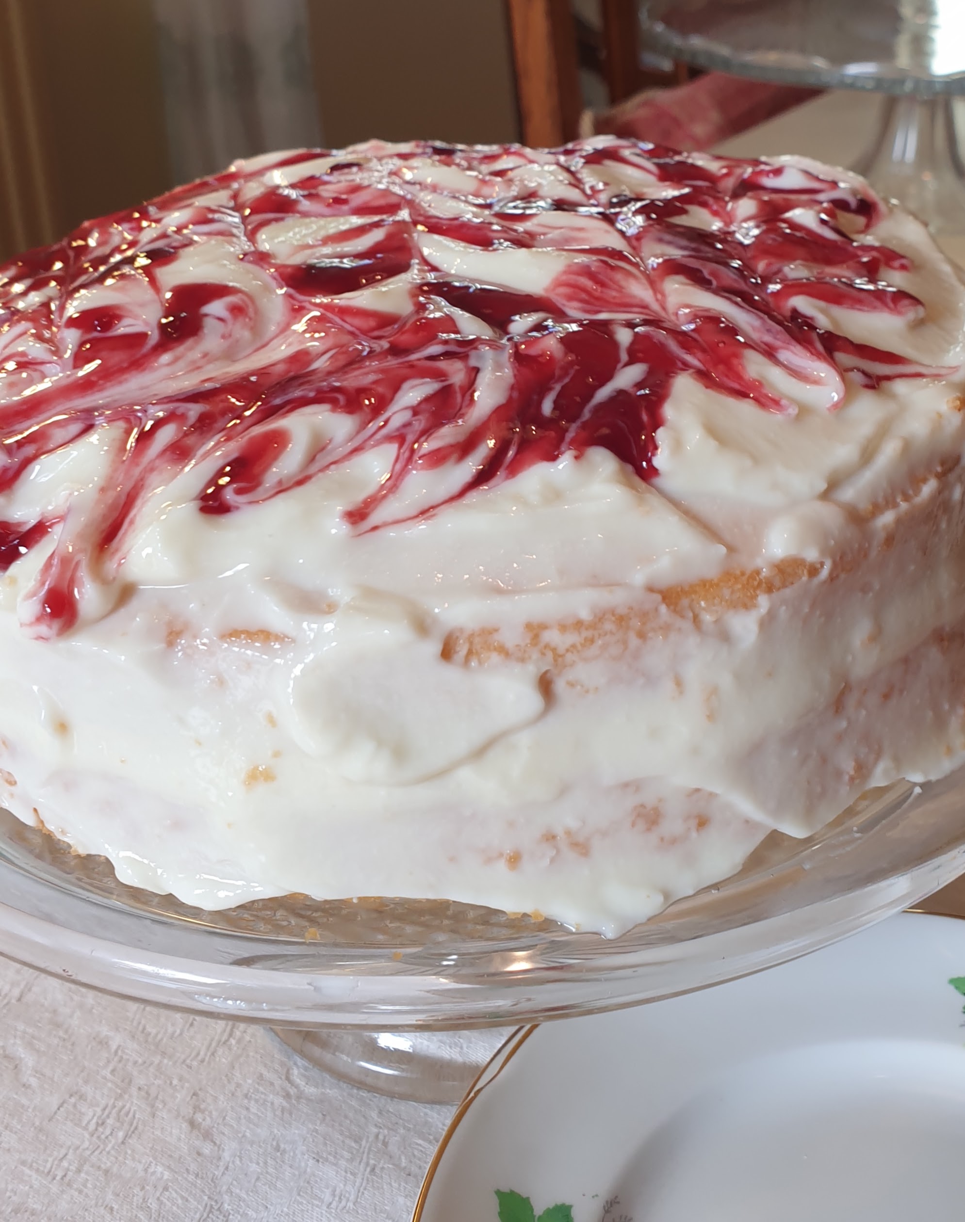 Raspberry Ripple Icing – Journey From A Polish Kitchen